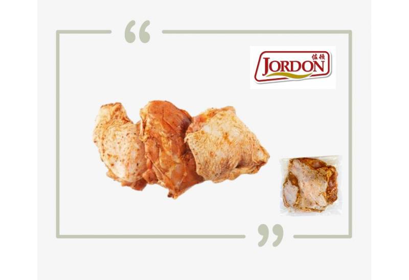 Frozen Marinated Chicken Boneless Leg Honey 500g
